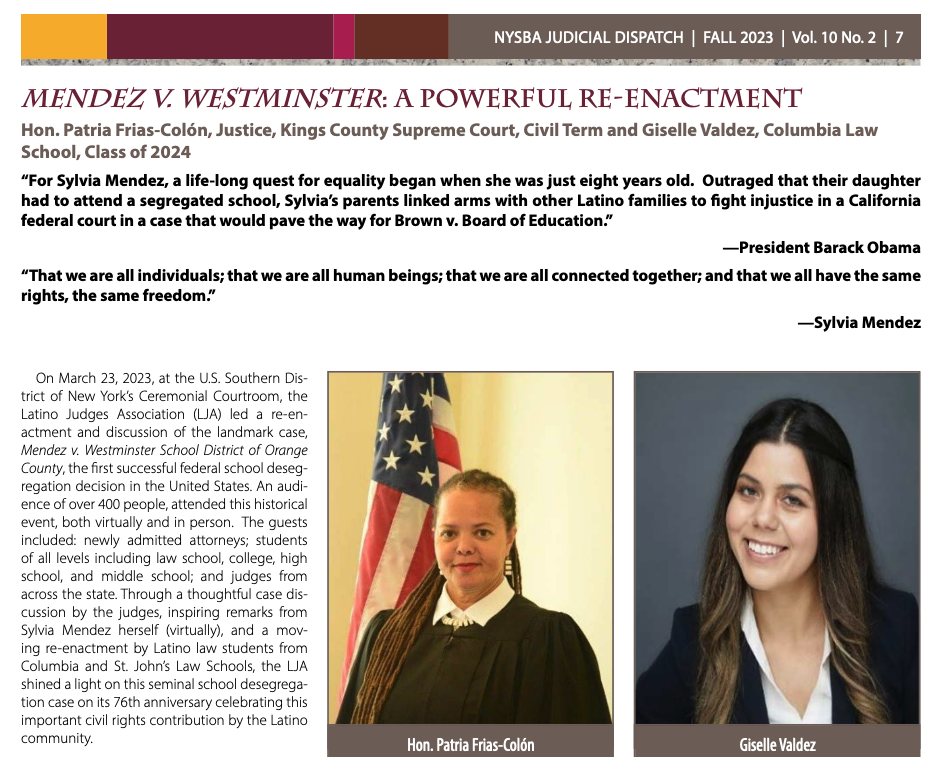 Press & Publications – Latino Judges Association